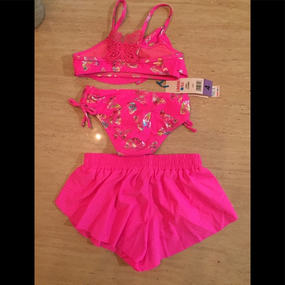 Limited Too | Swim | Limited Too Girls Swimswear Set 3 Pc Nwt | Poshmark
